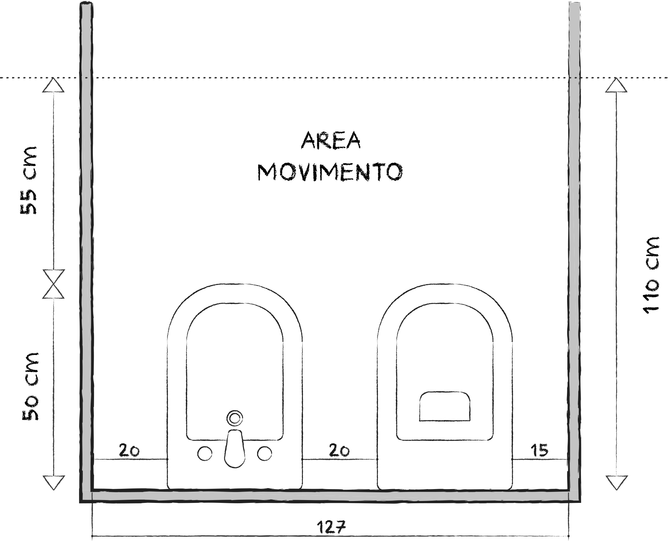 Distanze tra sanitari: i centimetri che fanno la differenza ...