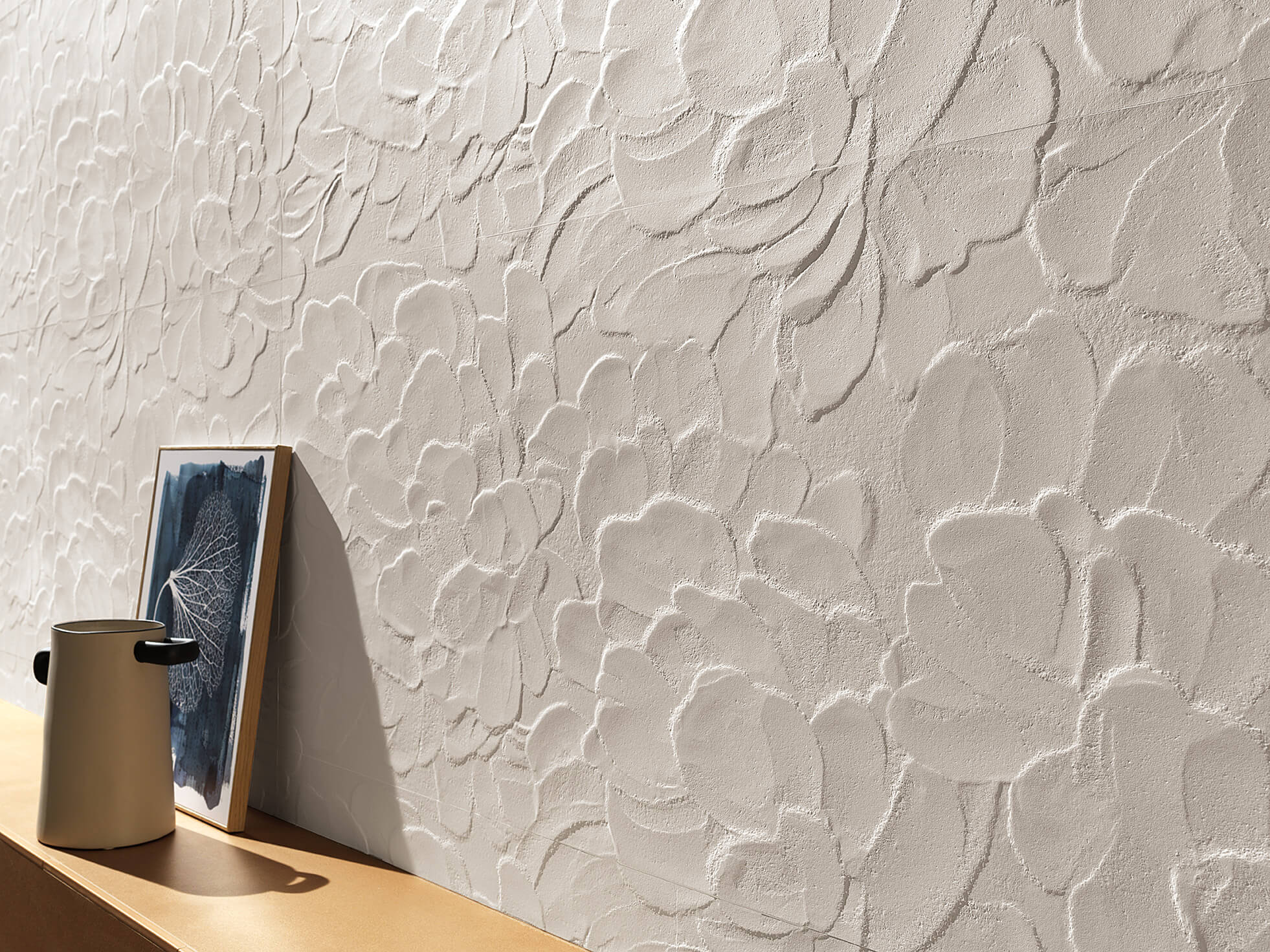 Texture piastrelle: rivestimenti 3d per il bagno ispirati dalla sabbia ...